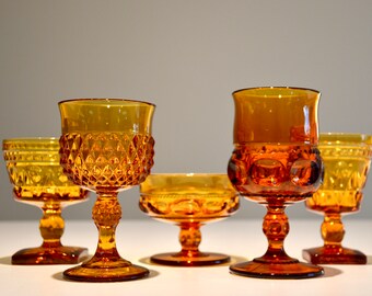 Vintage glassware | Etsy