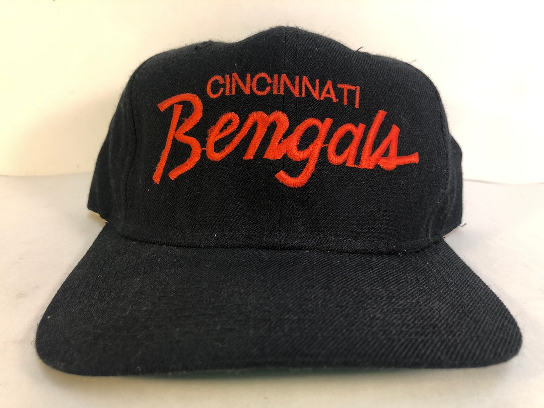 VTG Sports Specialties Cincinnati Bengals Single Line Script Woll ...