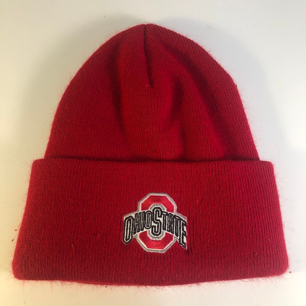 Ohio State Knit Hats - Etsy