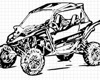 Utv Sxs Vector - Etsy