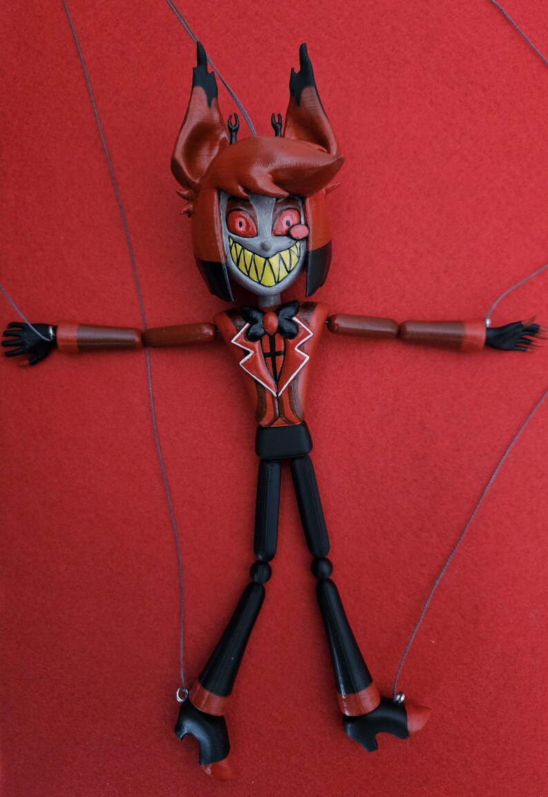 Alastor String Puppet / Hazbin Hotel / Radio Demon - Etsy UK