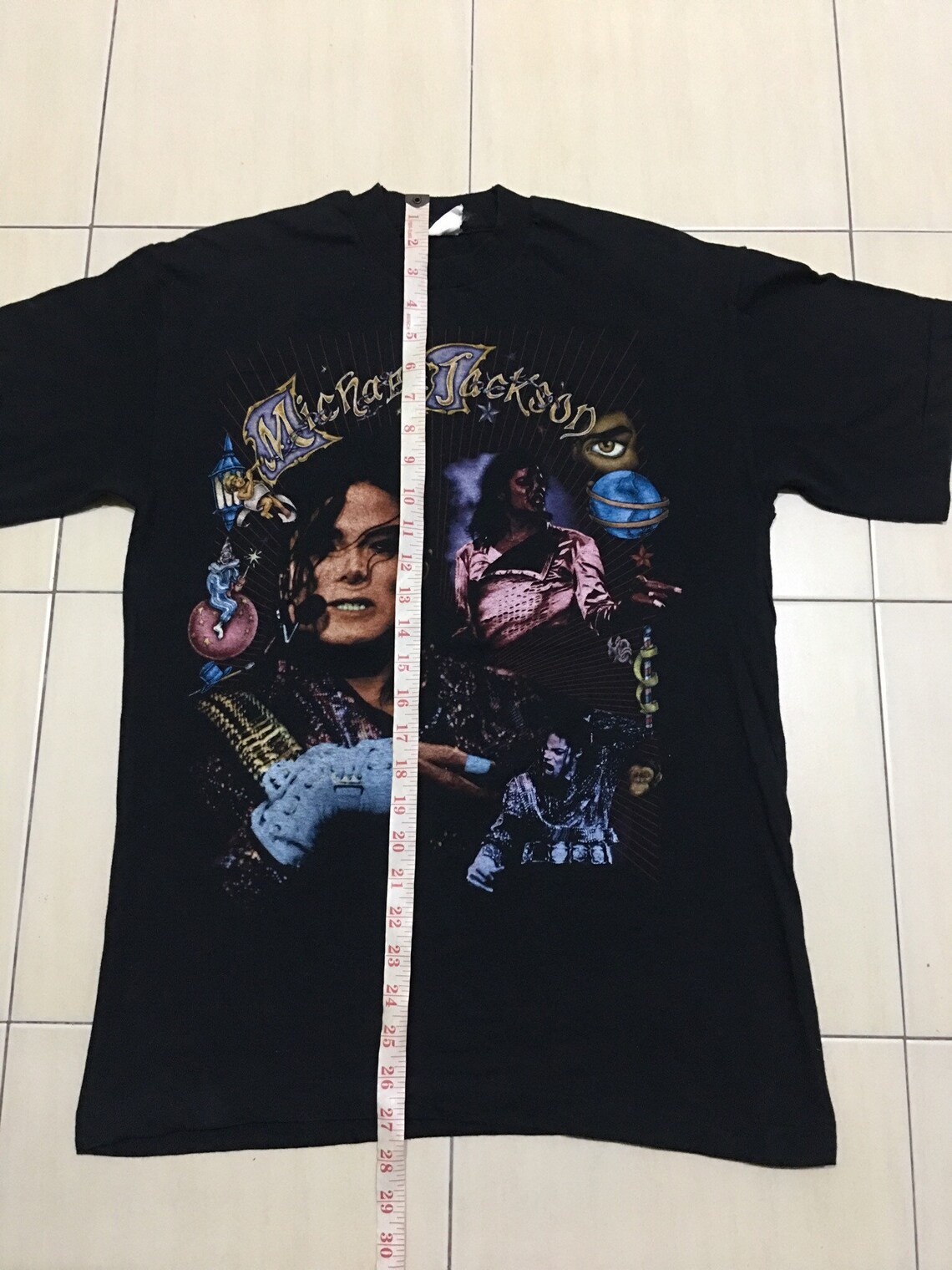 Vintage 90s Michael Jackson King of Pop Tour Shirt - Etsy