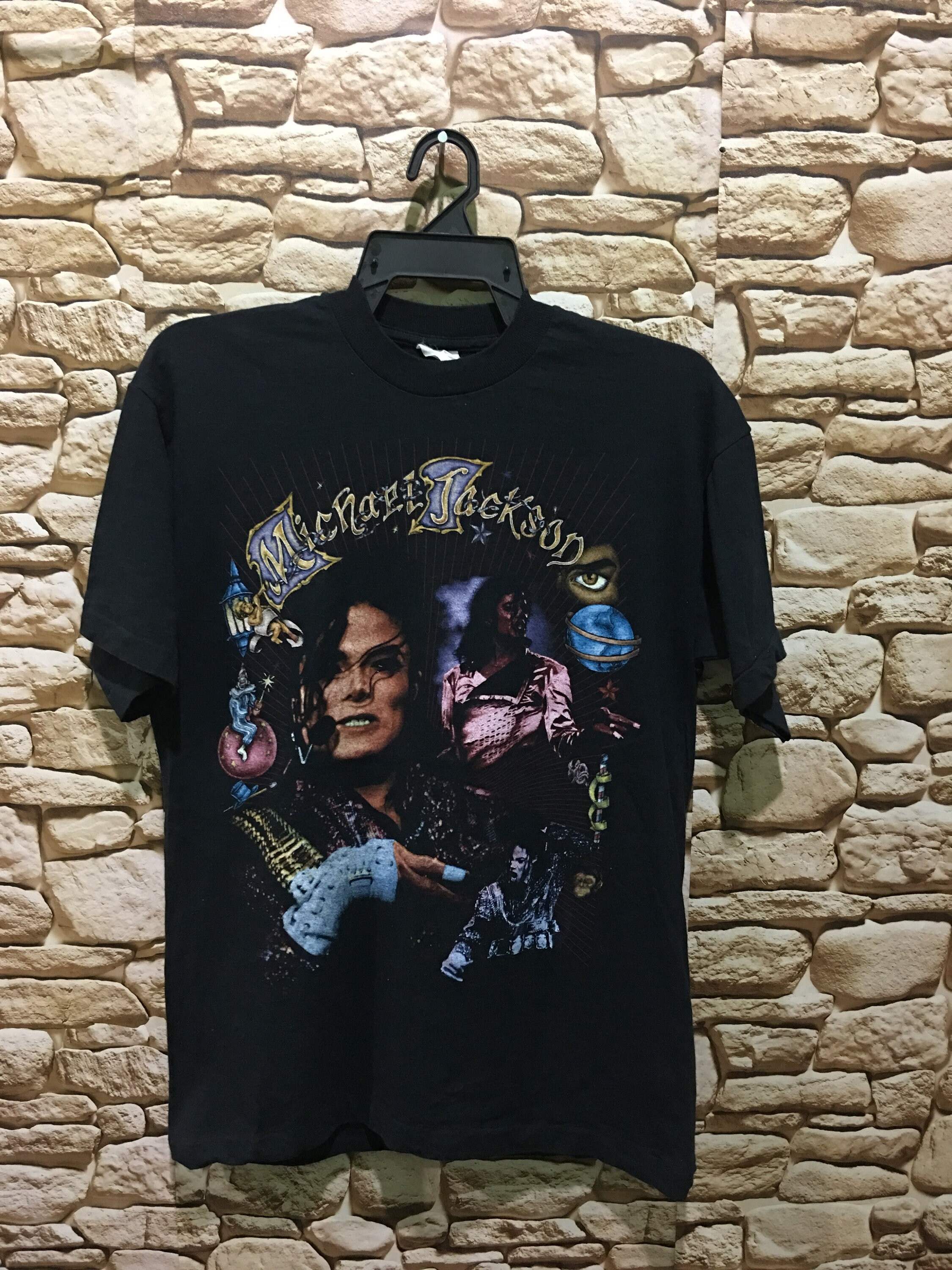 Vintage 90s Michael Jackson King of Pop Tour Shirt - Etsy