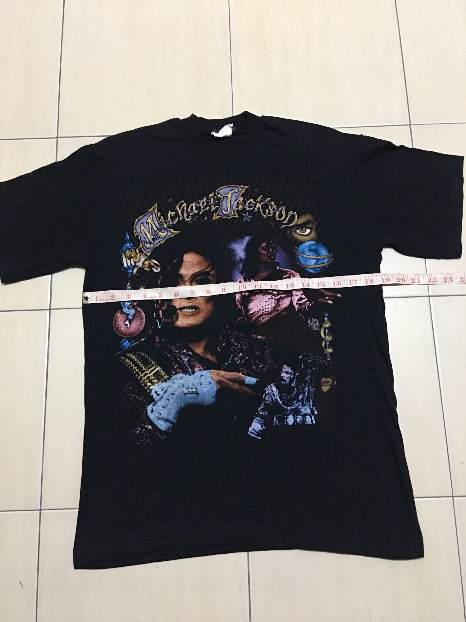 Vintage 90s Michael Jackson King of Pop Tour Shirt - Etsy