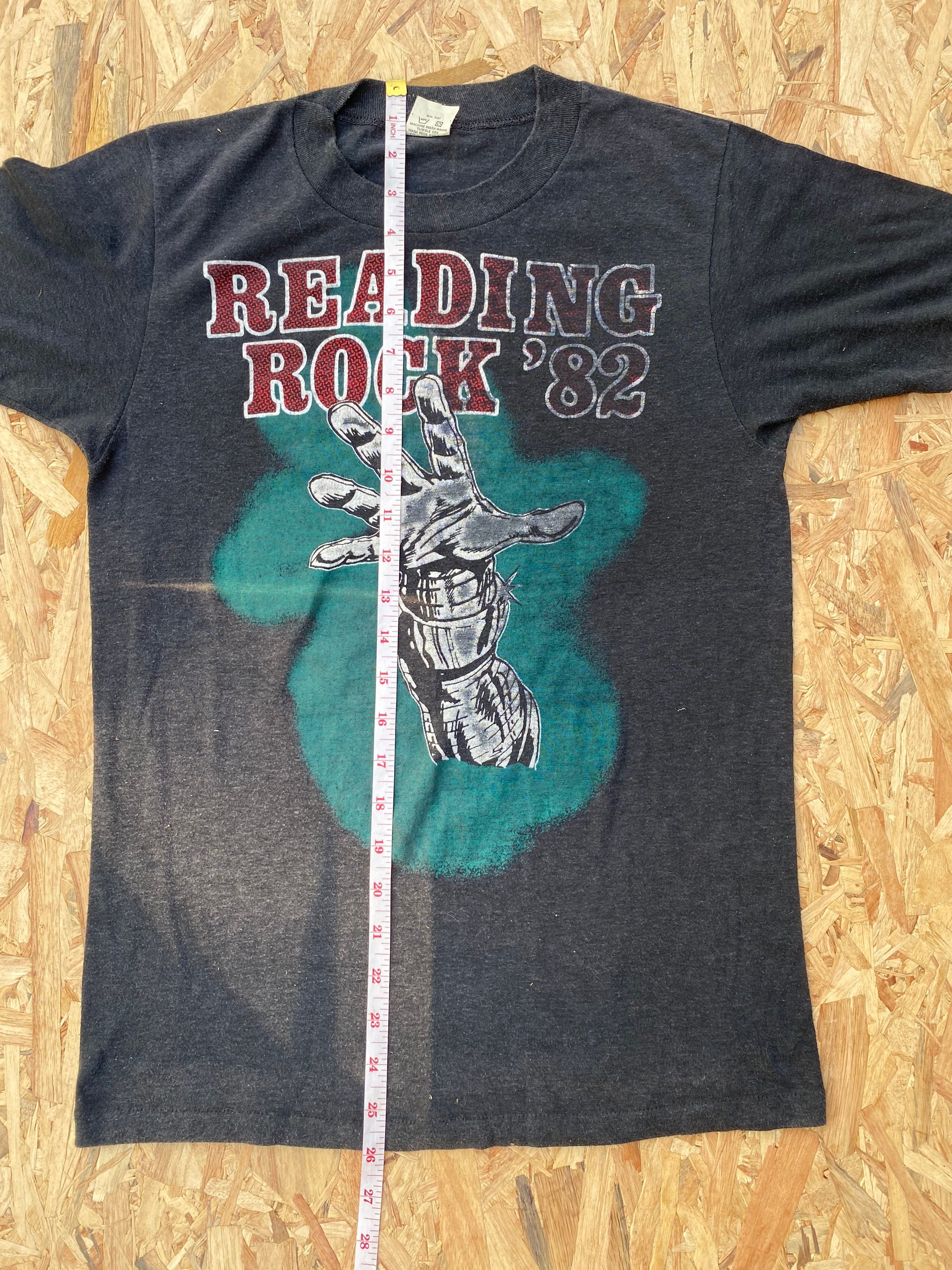 Rare Vintage Reading Rock 82 Monster of Rock Iron Maiden Concert T ...