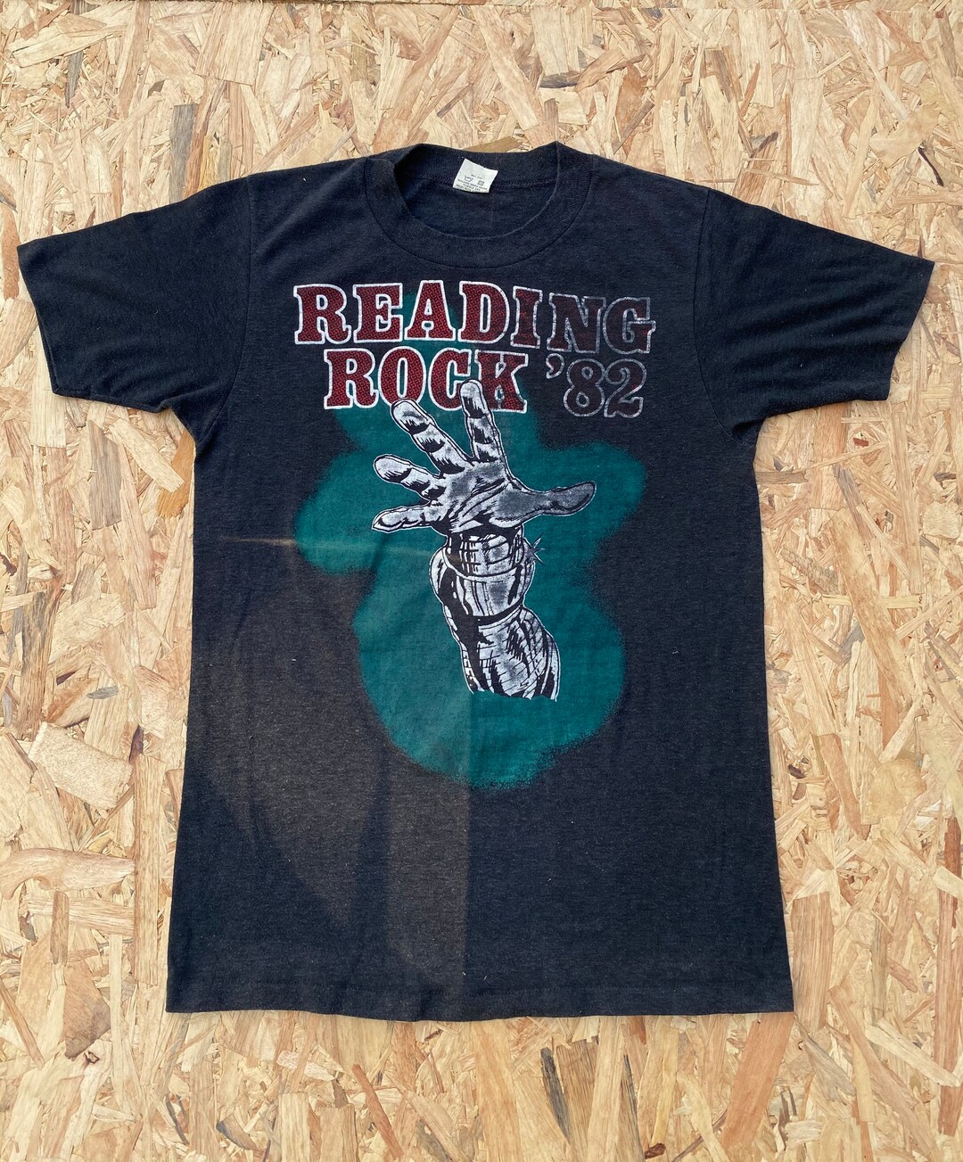 Rare Vintage Reading Rock 82 Monster of Rock Iron Maiden Concert T ...