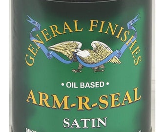 Arm R Seal Top Coat General Finishes Oil Based Urethane Wipe on Top ...