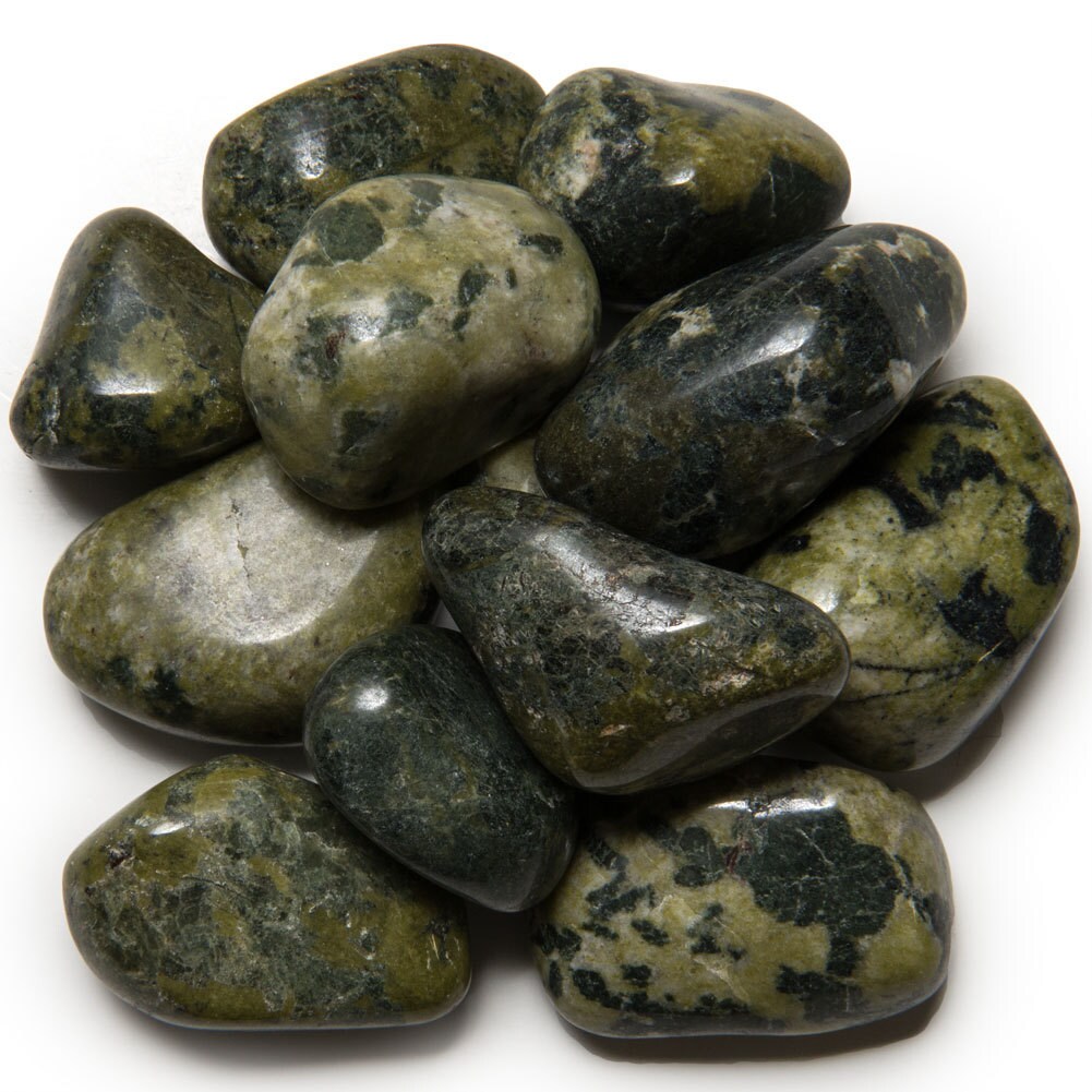 Hypnotic Gems Materials: 1 Lb Tumbled Nephrite Jade - Large - 1.25" to ...