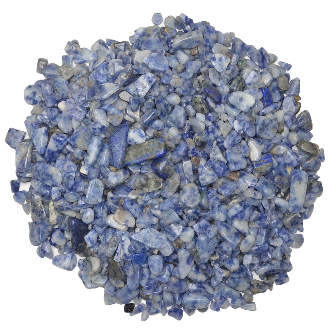 Hypnotic Gems: 3 Lbs of Tumbled Blue Jasper Natural Rock Chips - Etsy