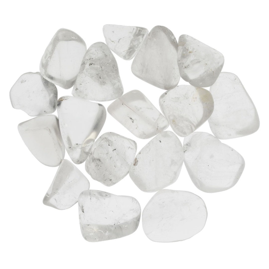 Hypnotic Gems: 2 Lbs Tumbled Crystal Quartz Stones From - Etsy