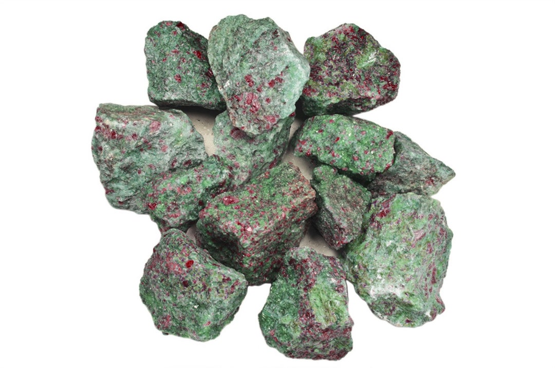 Hypnotic Gems: 1/2 Lb Wholesale Chamki Ruby Rough Stones - Etsy