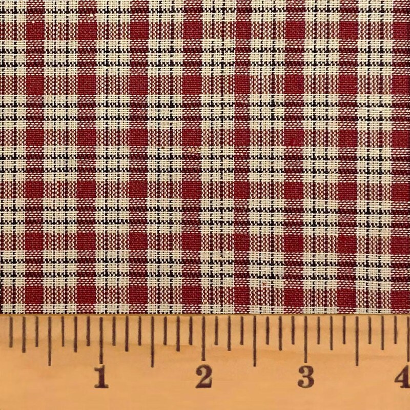 Vintage Plaid Fabric - Etsy