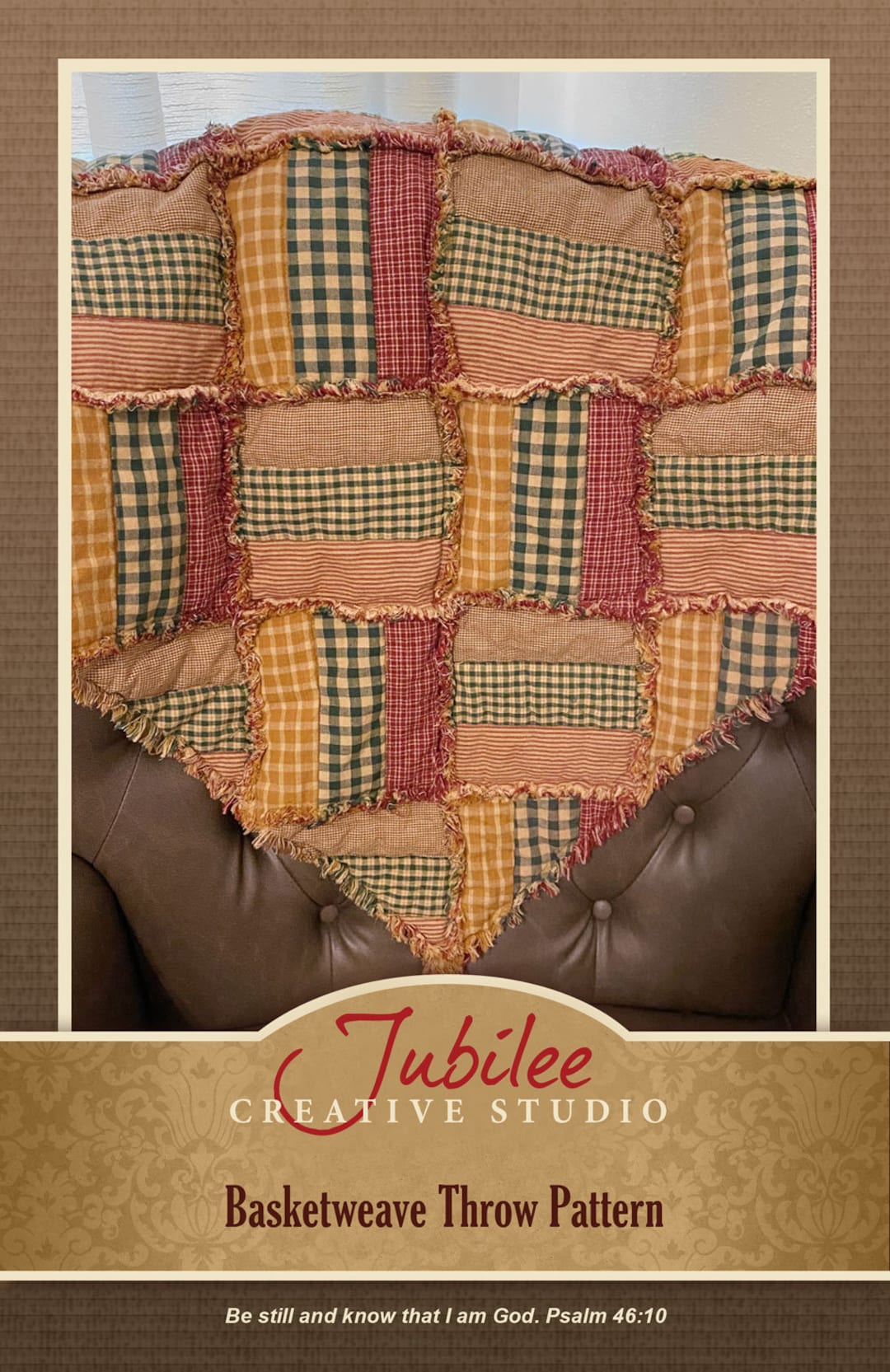 Basket Weave Ragged Quilt Throw Pattern - Digital Download | Autumn ...