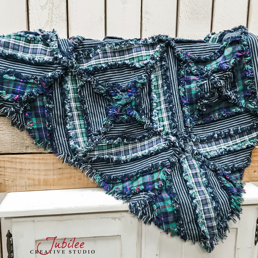 Cambridge Rag Style Throw Pattern Digital Download - Etsy