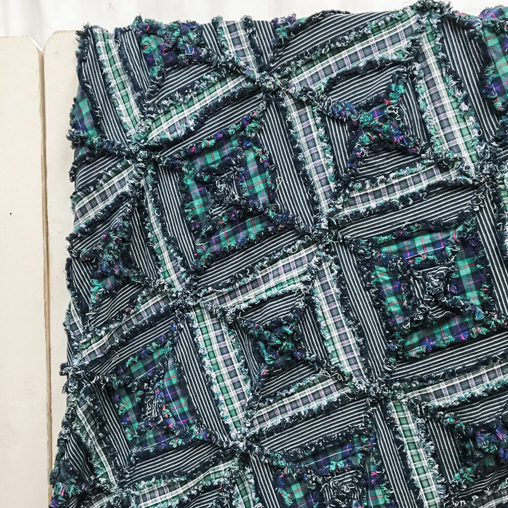 Cambridge Rag Style Throw Pattern Digital Download - Etsy