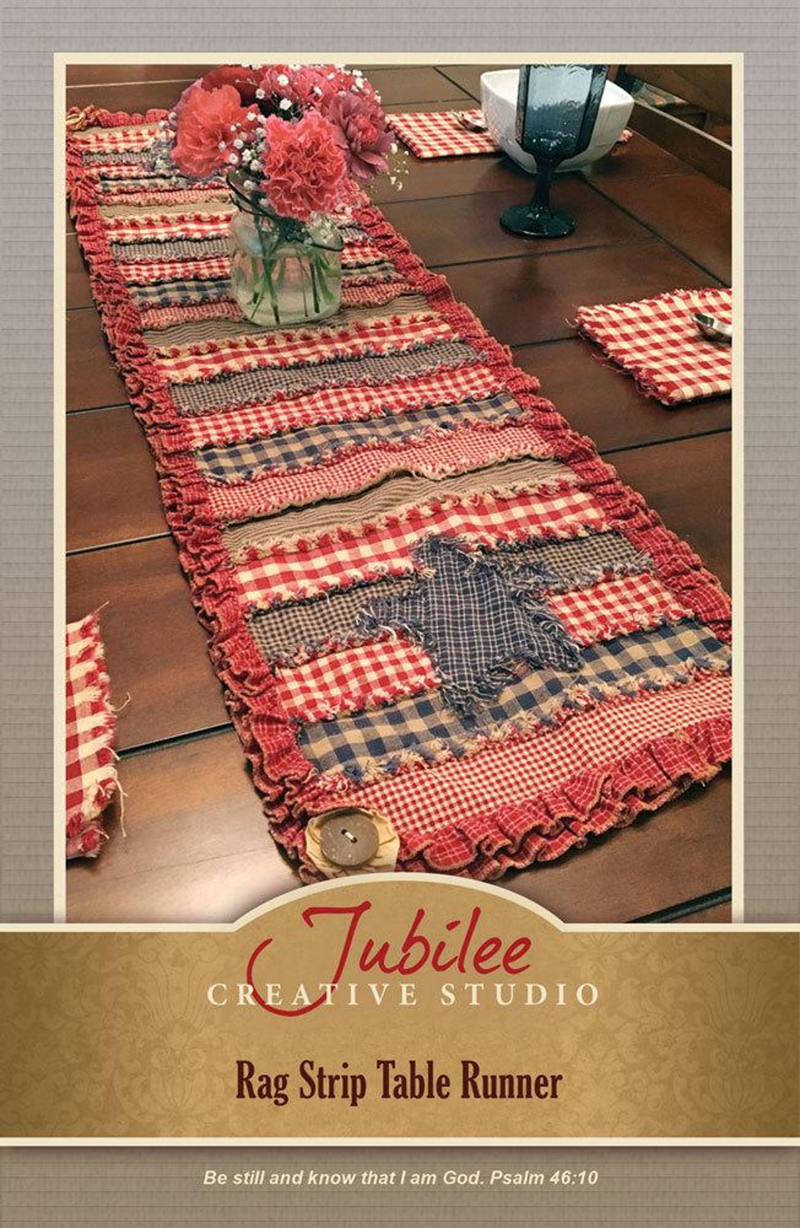 Rag Strip Table Runner Pattern -digital Download - Etsy