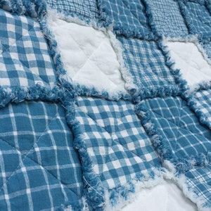 Perfectly Plaid Rag Quilt Pattern - Digital Download - Etsy