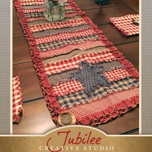 Rag Strip Table Runner Pattern digital Download - Etsy
