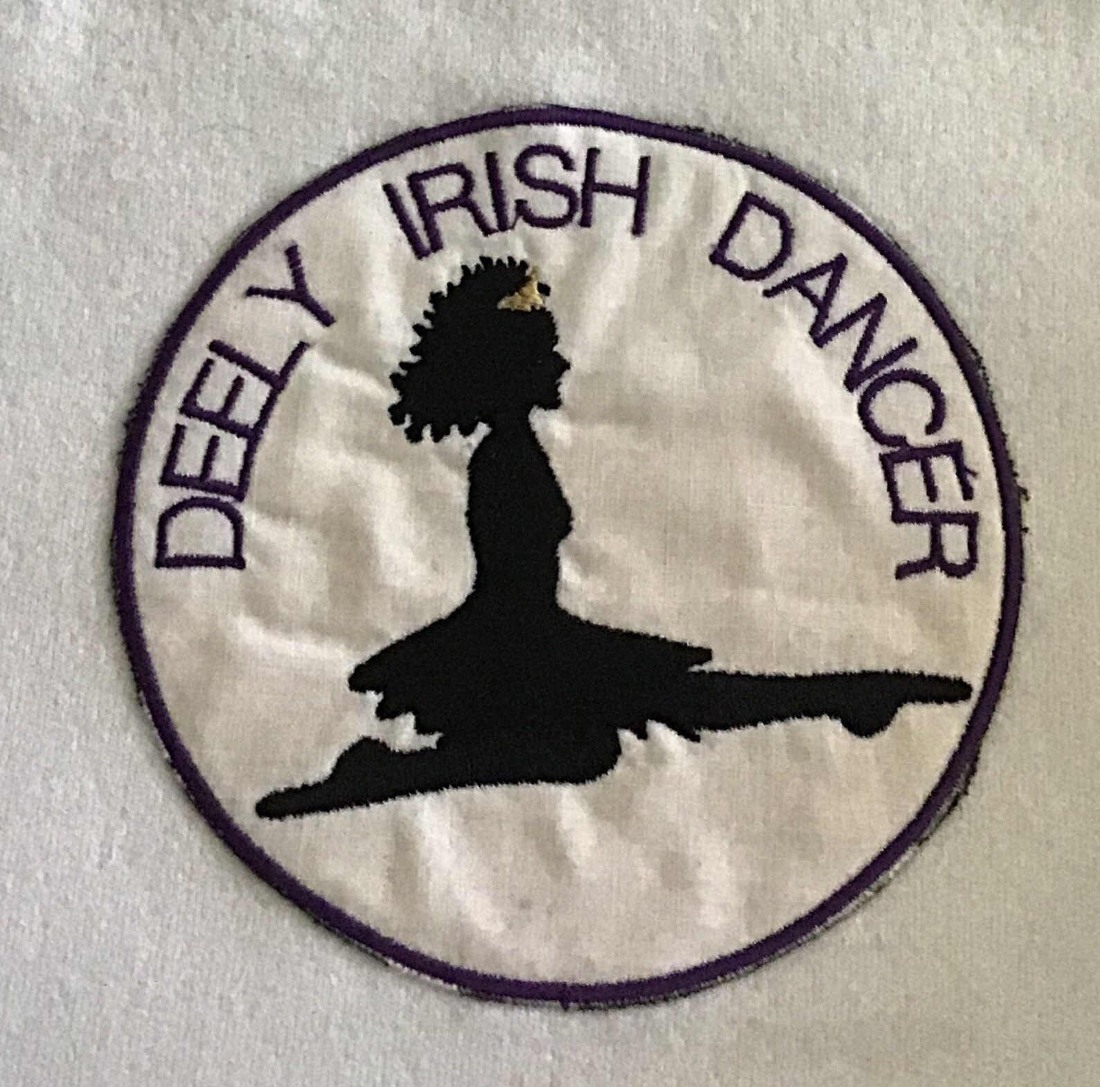 Irish Dancer Patch. Peel and Stick Patch - Etsy