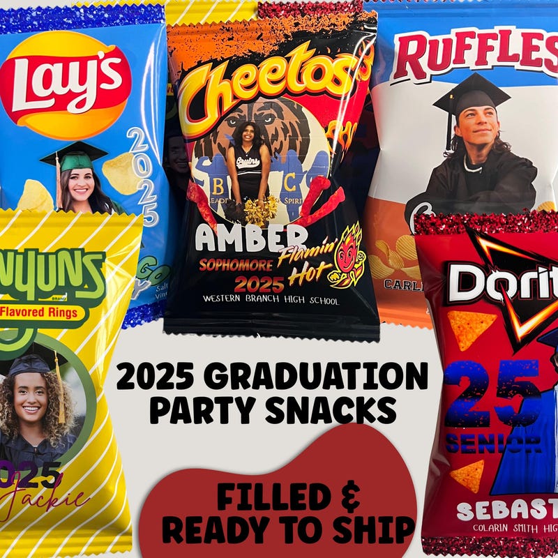 Chip Bags Graduation - Etsy