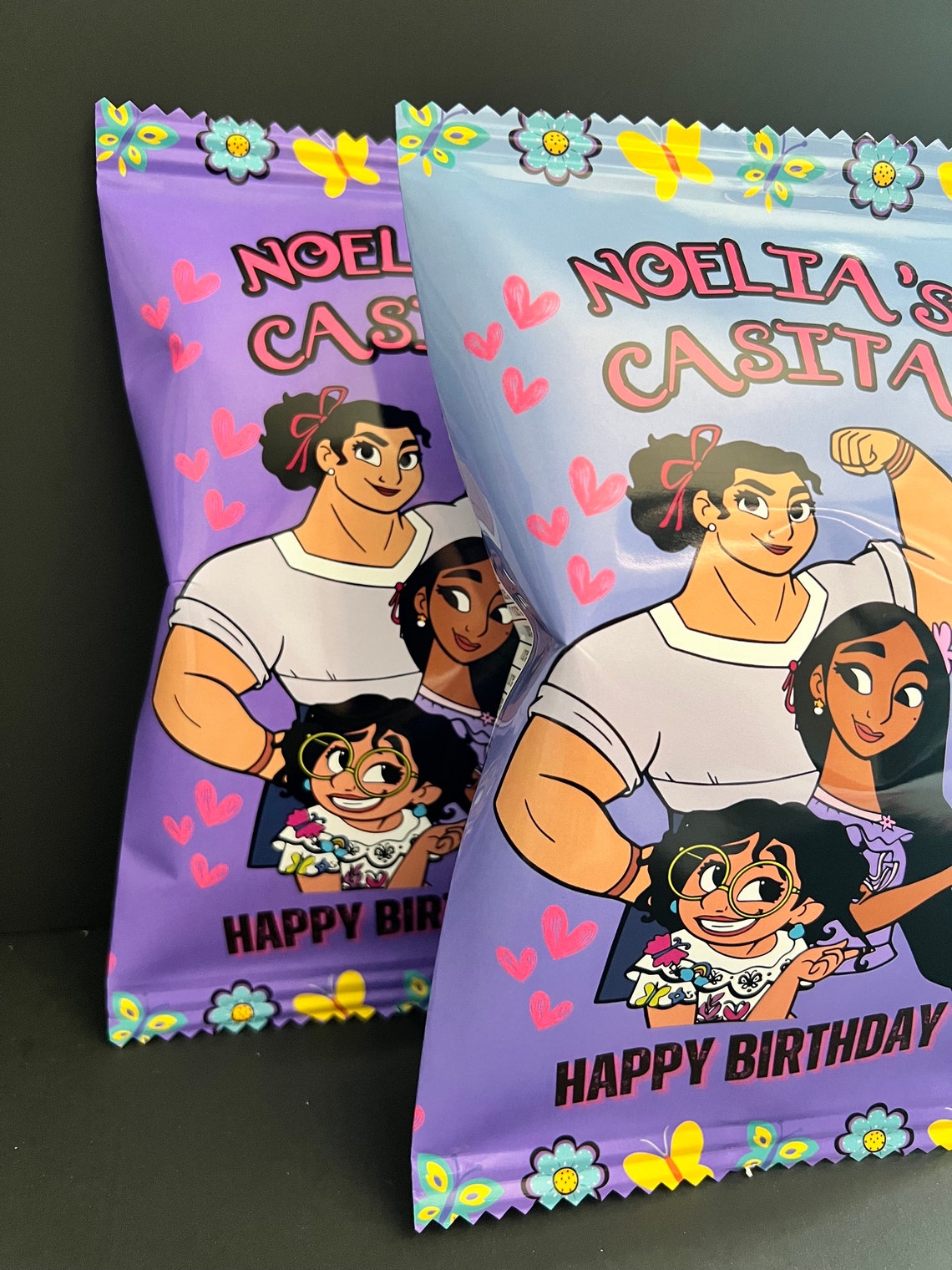 Encanto Party Favors, Personalized Kids Birthday Chip Bag, Mirabel ...