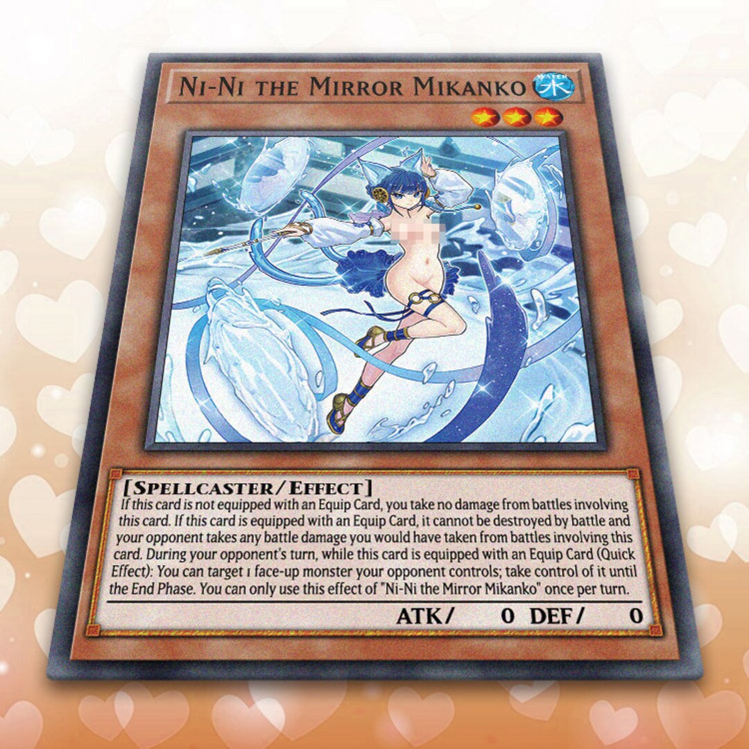 Sexy Orica Mko1 Fanmade Card With Altered Artwork Common Proxy Etsy