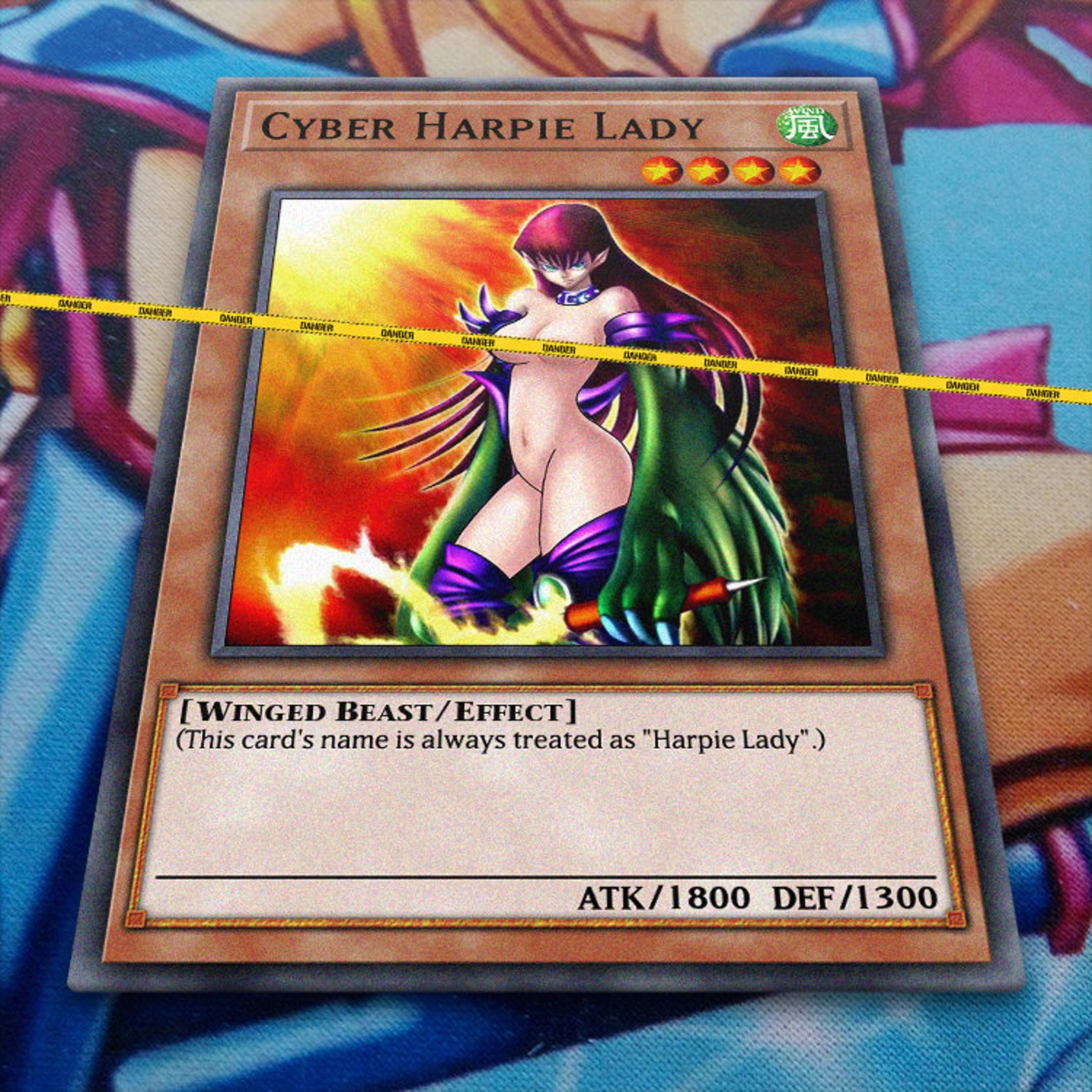 Cyber Harpie Lady ORICA Fanmade YuGiOh Card Common | Etsy