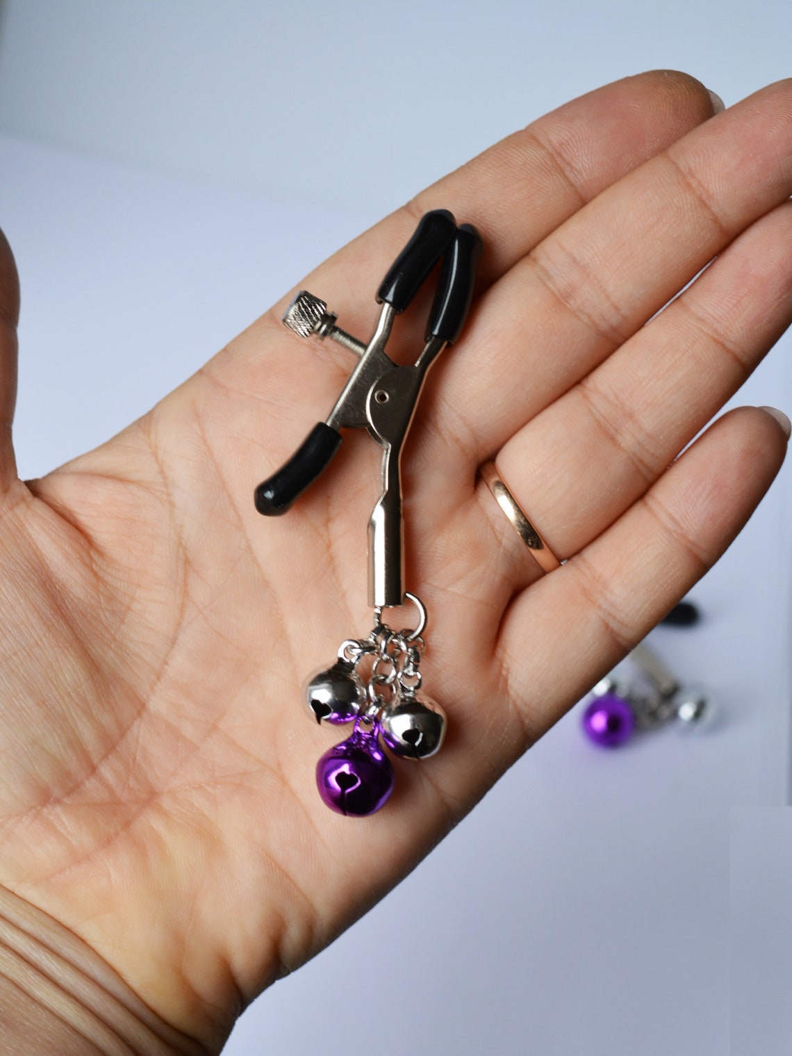 Bell Clit Clamp Clitoral Clamp BDSM Adult Sex Toy Tweezer | Etsy