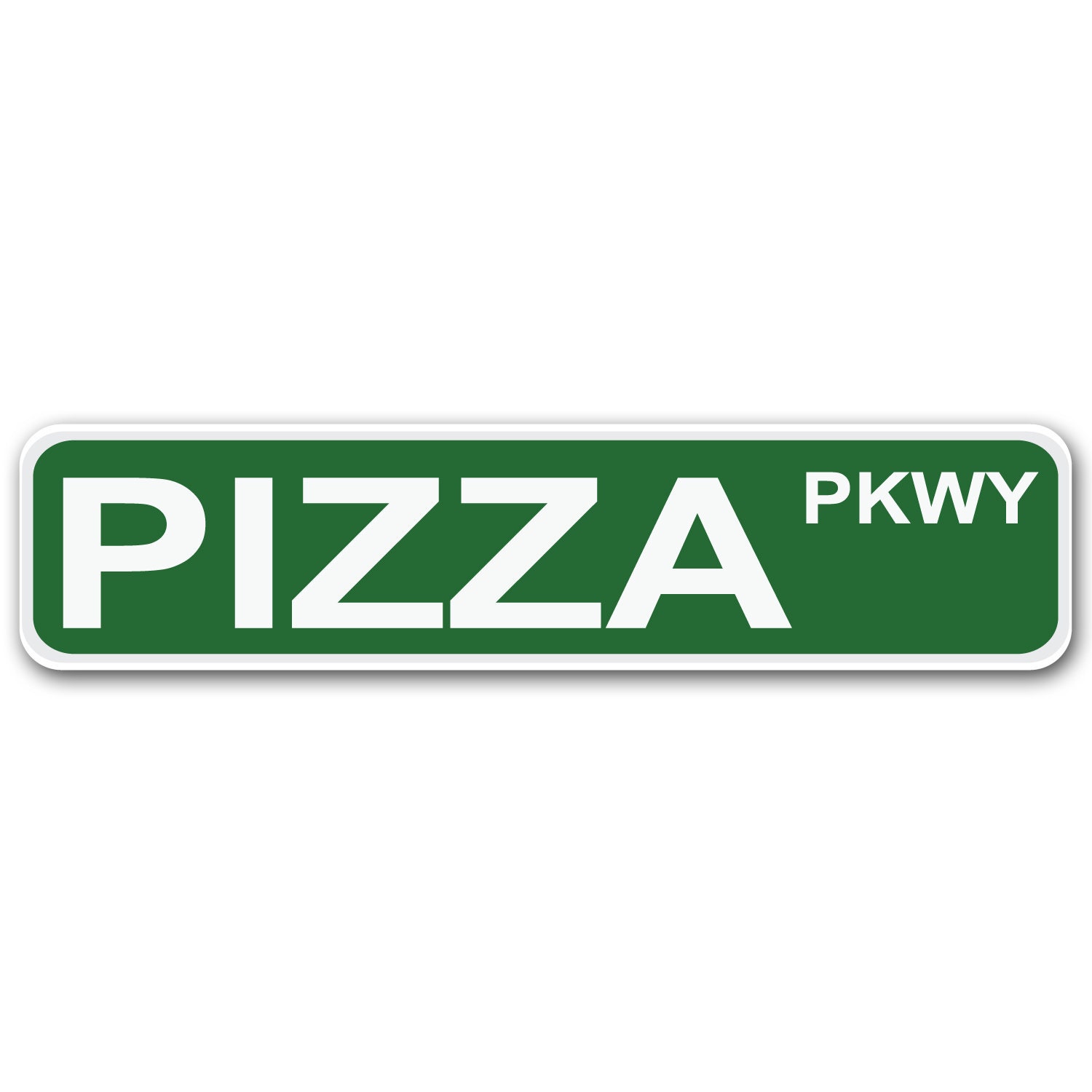 Pizza Parkway 4 X 17 Aluminum Street Sign - Etsy