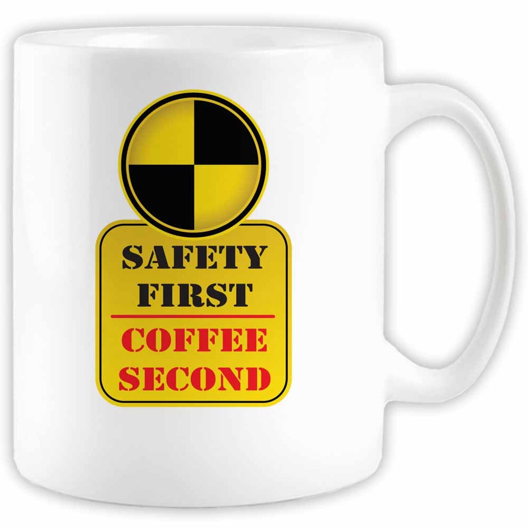 Safety First Coffee Segunda taza de café de 11 oz. - Etsy España