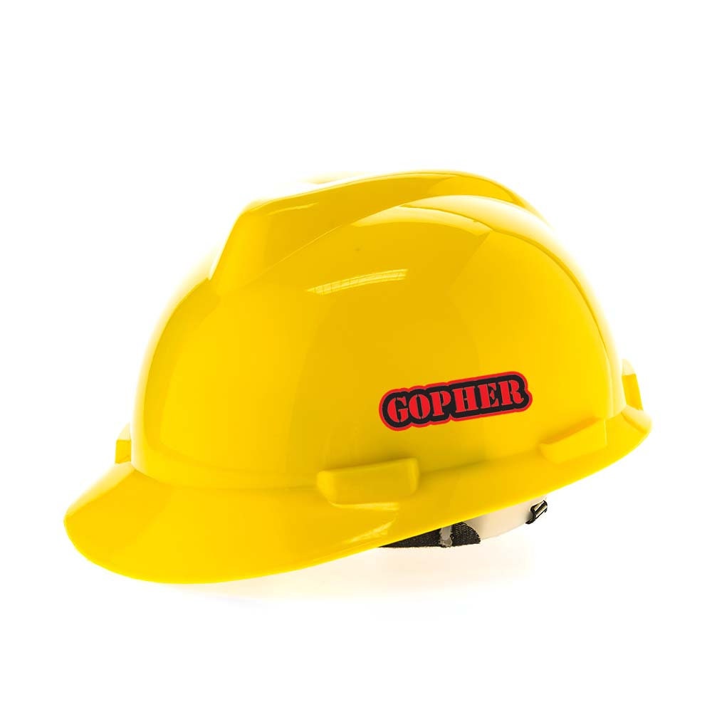 GOPHER Pack of 4 2"x2" Hard Hat Decals - Etsy