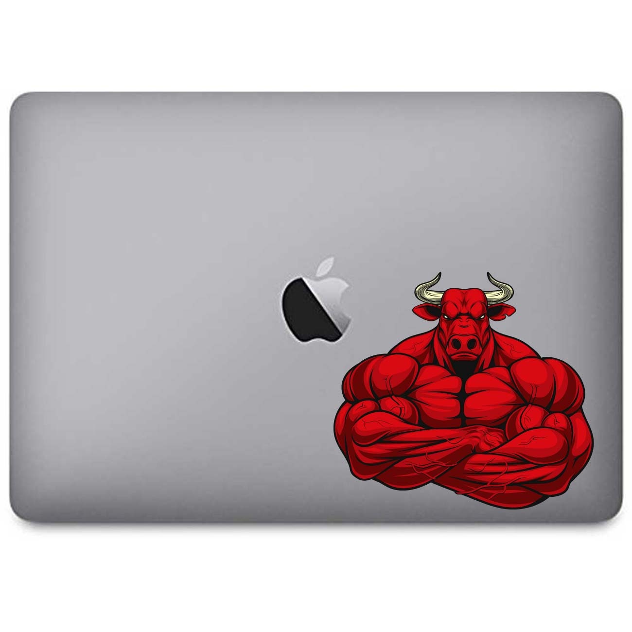 Big Buff Bull 5" Vinyl Decal - Etsy