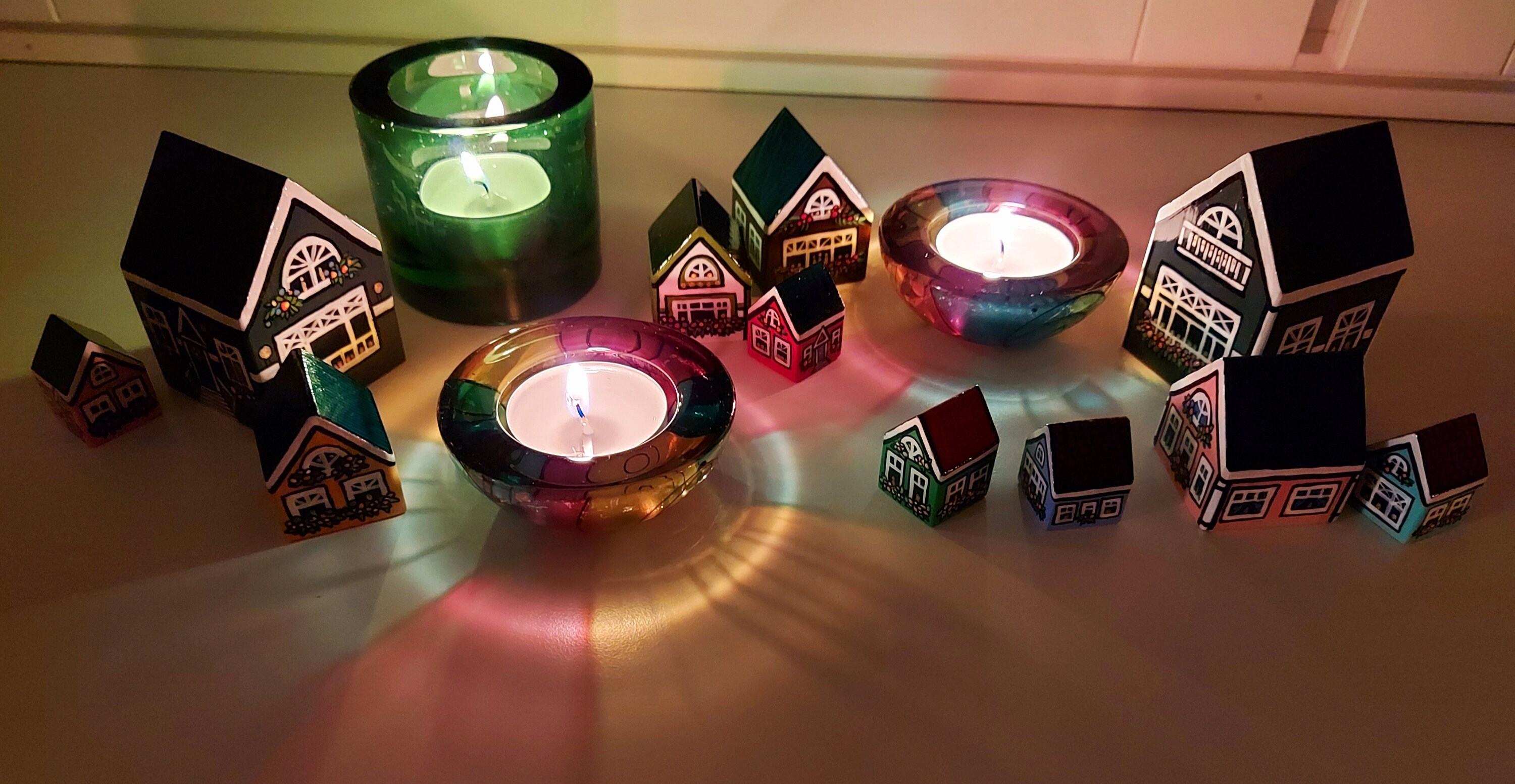 Unique Handmade Small Wooden Houses Decorative Houses for Mom | Etsy