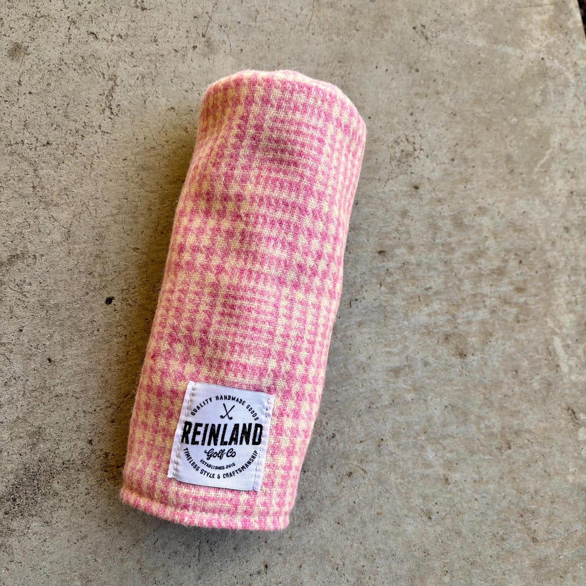 Pink Golf Headcovers | Driver Headcover | Carnation Links | Reinland ...
