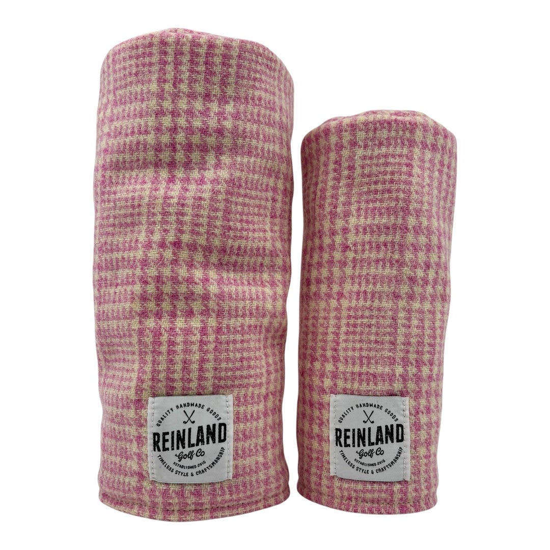 Pink Golf Headcovers | Driver Headcover | Carnation Links | Reinland ...