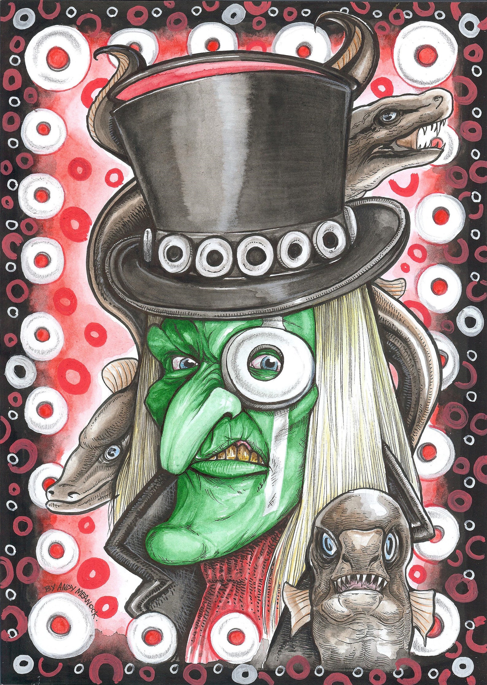 The Hitcher Mighty Boosh - Etsy