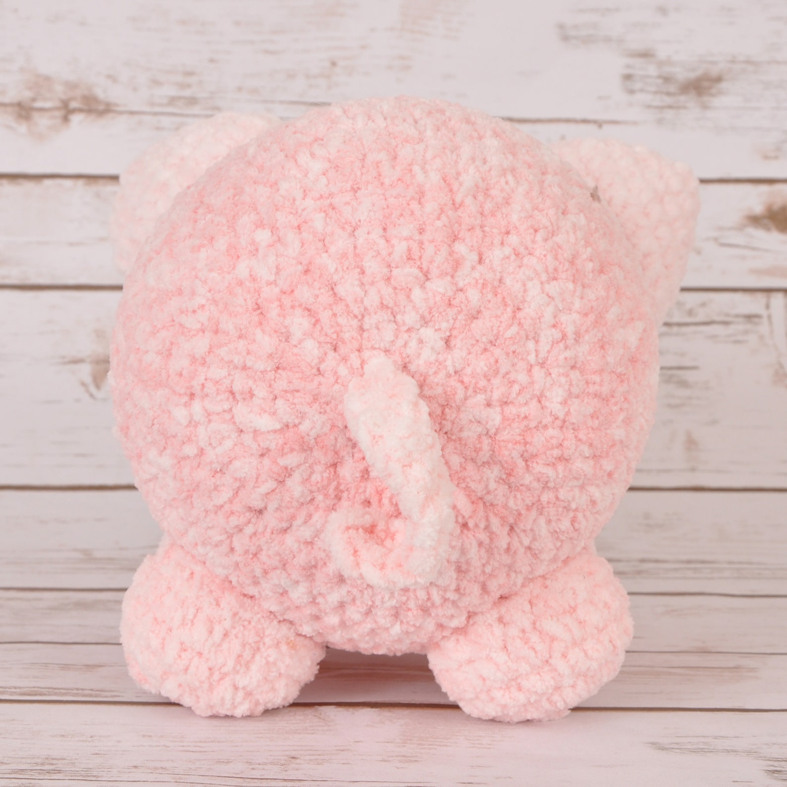 Crochet Pink Plush Pig Handmade Amigurumi Piggy Unique Pig - Etsy