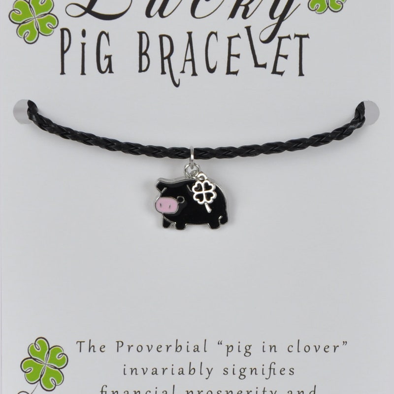 Pig Charm Bracelet - Etsy