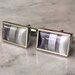 Vintage Kenneth Cole New York Silver Tone Cufflinks Rectangle - Etsy