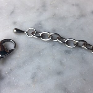 Vintage Silver Tropical Beach European Slider Blue Green Art Glass ...