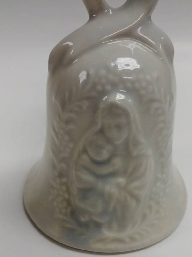 Jesus and Mary Ceramic Bell, Vintage Religious Decor - Etsy