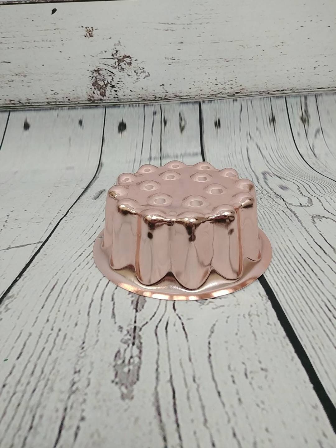 Copper Round Jello Mold - Etsy
