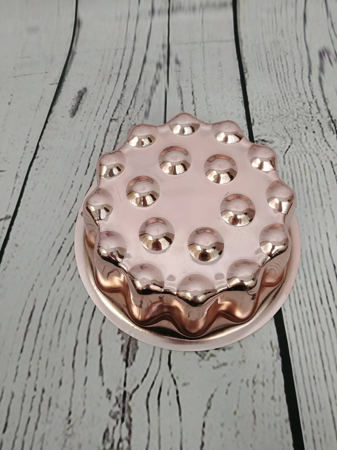 Copper Round Jello Mold - Etsy