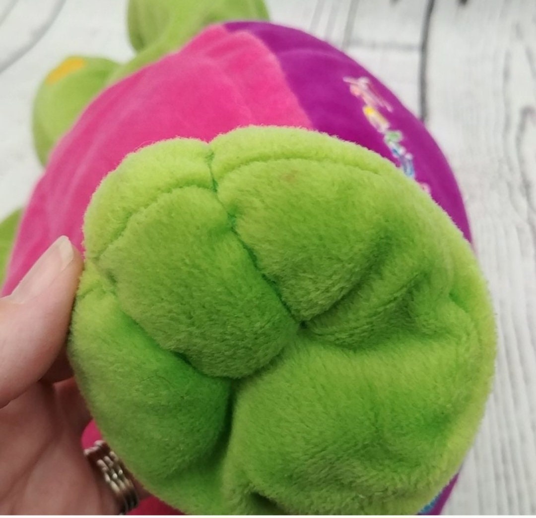 Vintage Lisa Frank Large Turtle Plush - Etsy