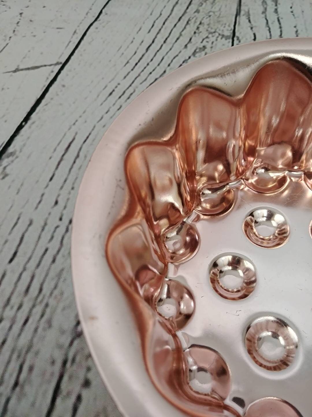 Copper Round Jello Mold - Etsy