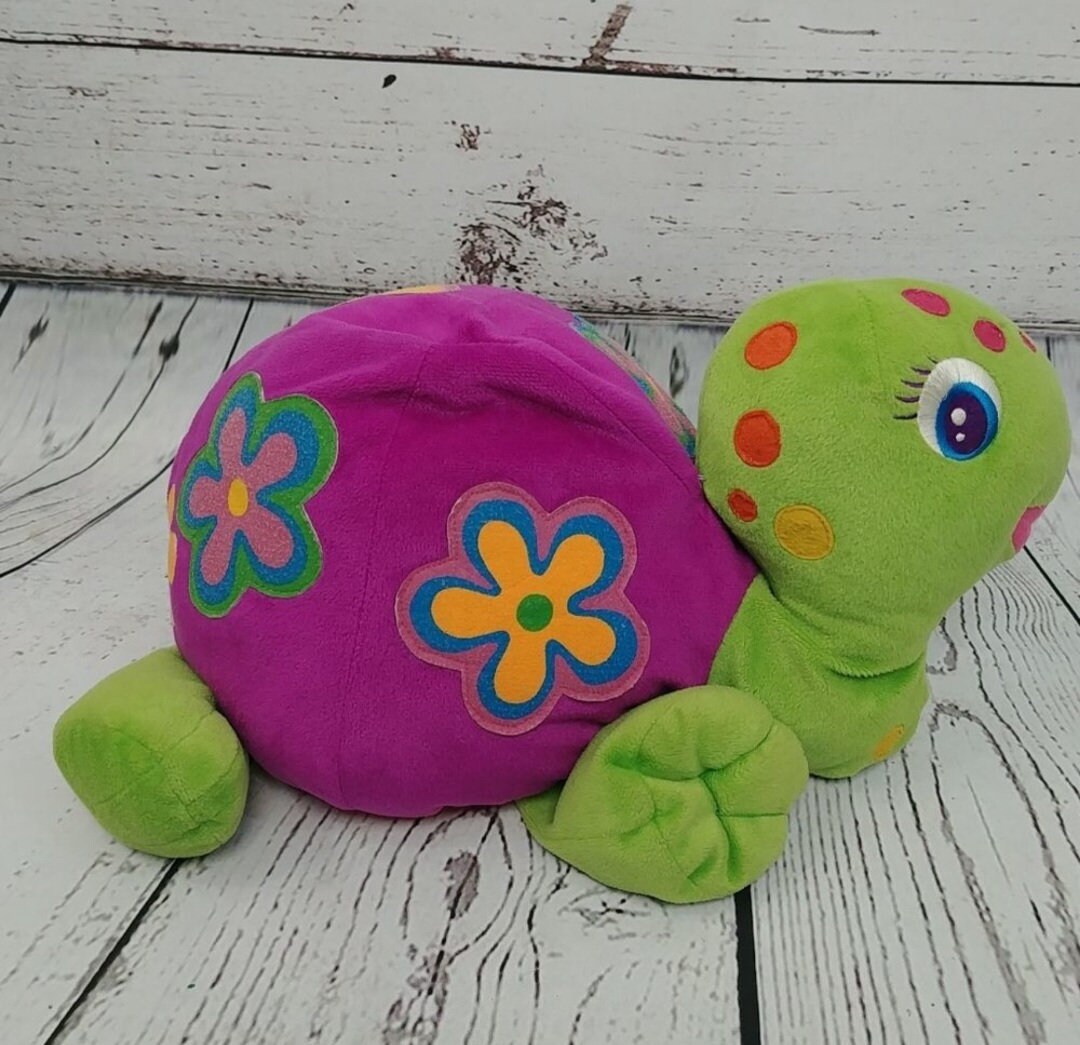 Vintage Lisa Frank Large Turtle Plush - Etsy