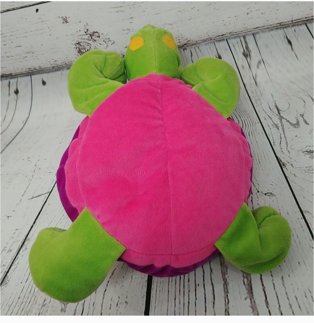 Vintage Lisa Frank Large Turtle Plush - Etsy