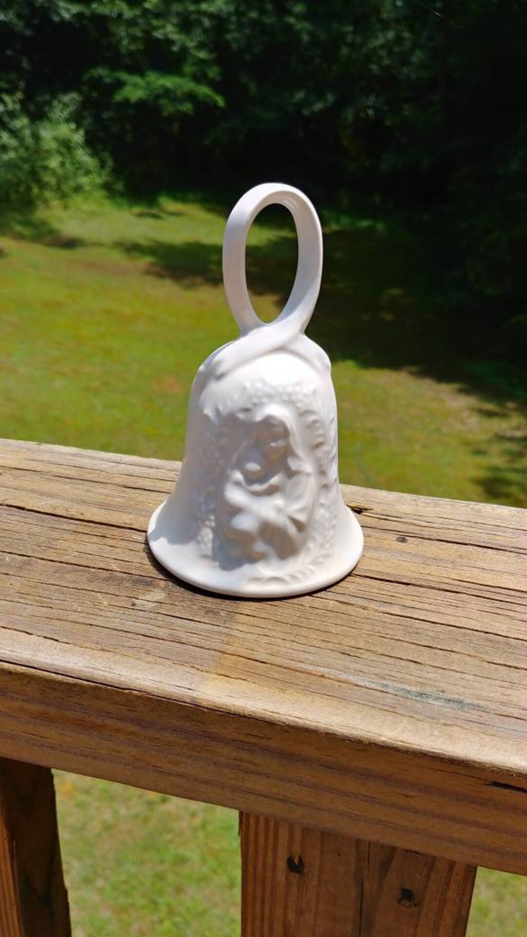 Jesus and Mary Ceramic Bell, Vintage Religious Decor - Etsy