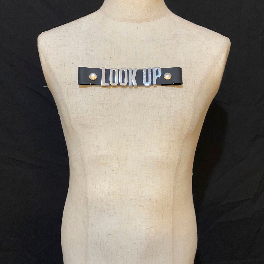 Replaceable Front Strap for Leather Harness Silver Lingo - Etsy