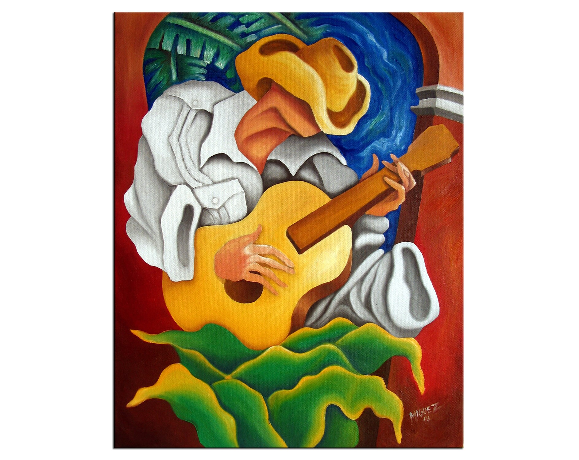 Troubadour Painting